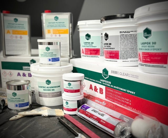 Epoxy Floor Coatings - Lab Surface / Purepoxy / Midwest Rake ...